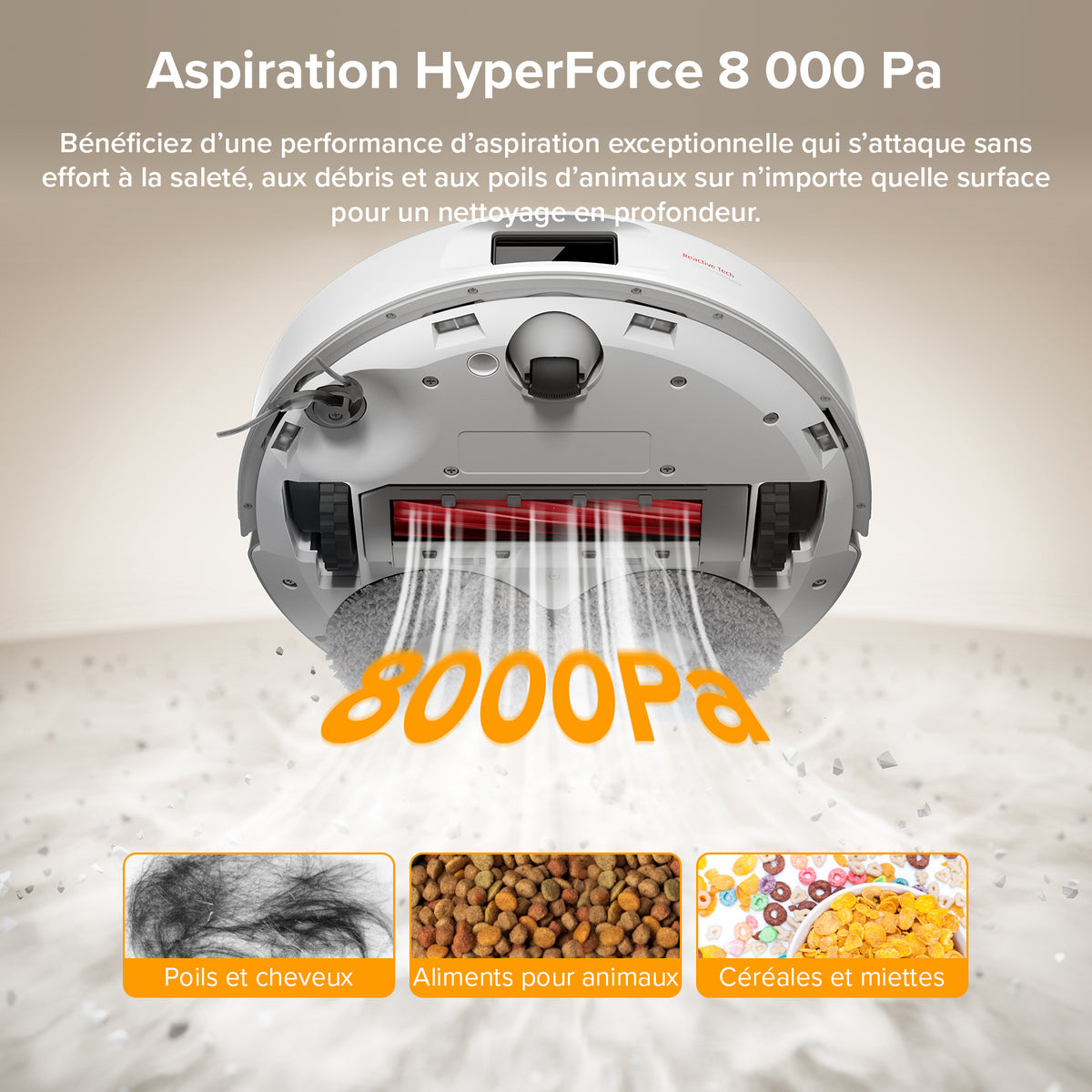 Roborock QV 35A Set ( Qrevo S amélioré ) robot aspirateur laveur avec | Roborock FR Official Store