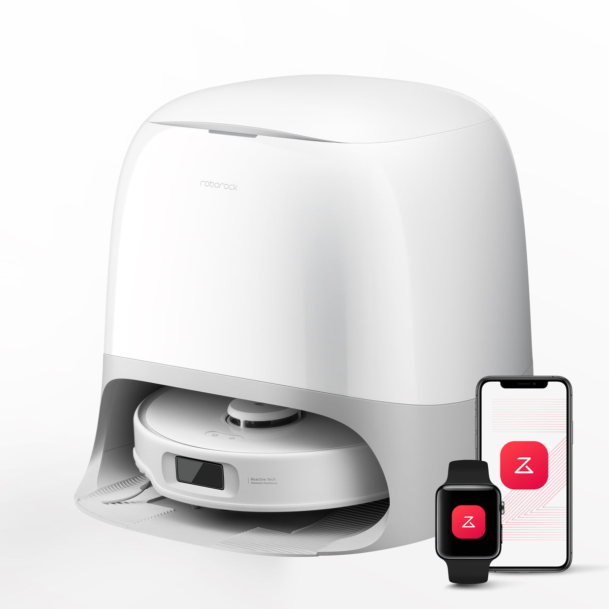 Roborock Qrevo Curv S5X robot aspirateur laveur avec station d’accueil | Roborock FR Official Store