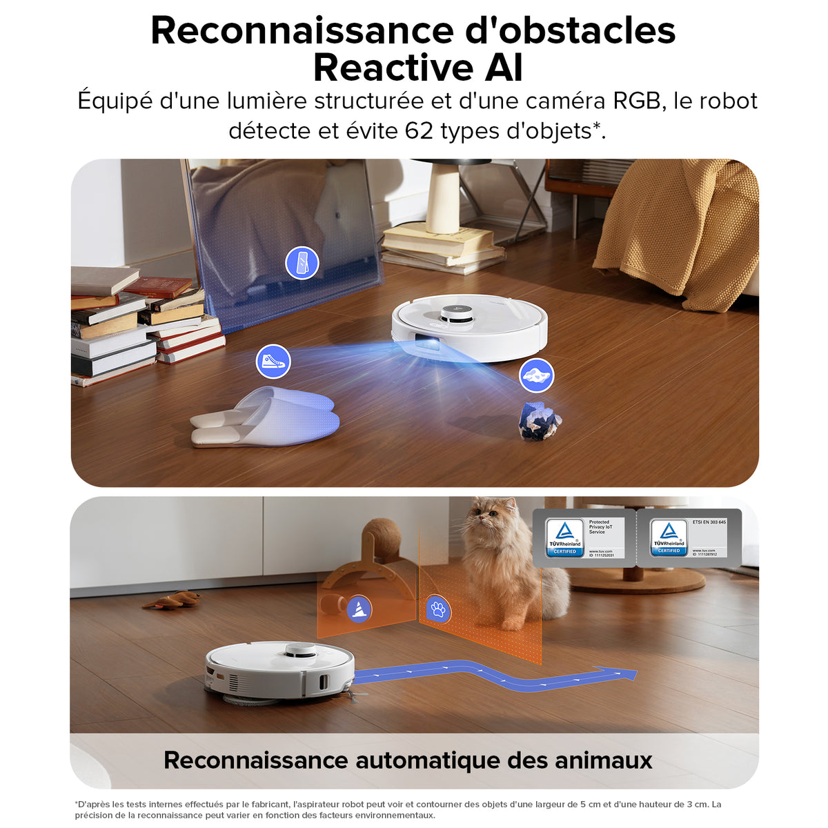 Roborock Qrevo Edge robot aspirateur laveur avec station d’accueil mul | Roborock FR Official Store